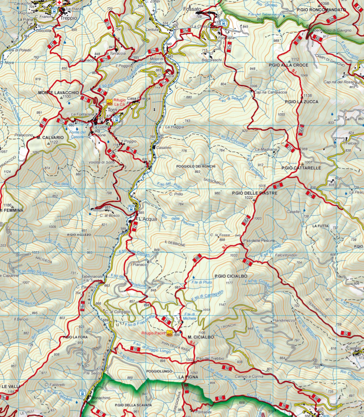 Sentieri della Provincia di Prato